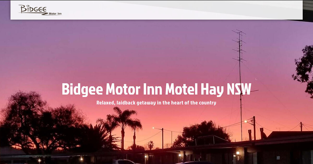 Home | Bidgee Motor Inn Hay NSW